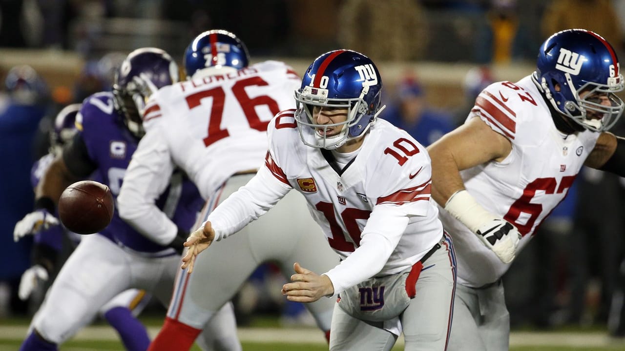 From the Sidelines: Giants vs. Vikings (12/27)