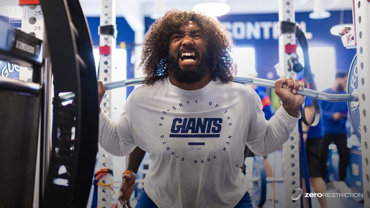 Giants offseason workout program underway
