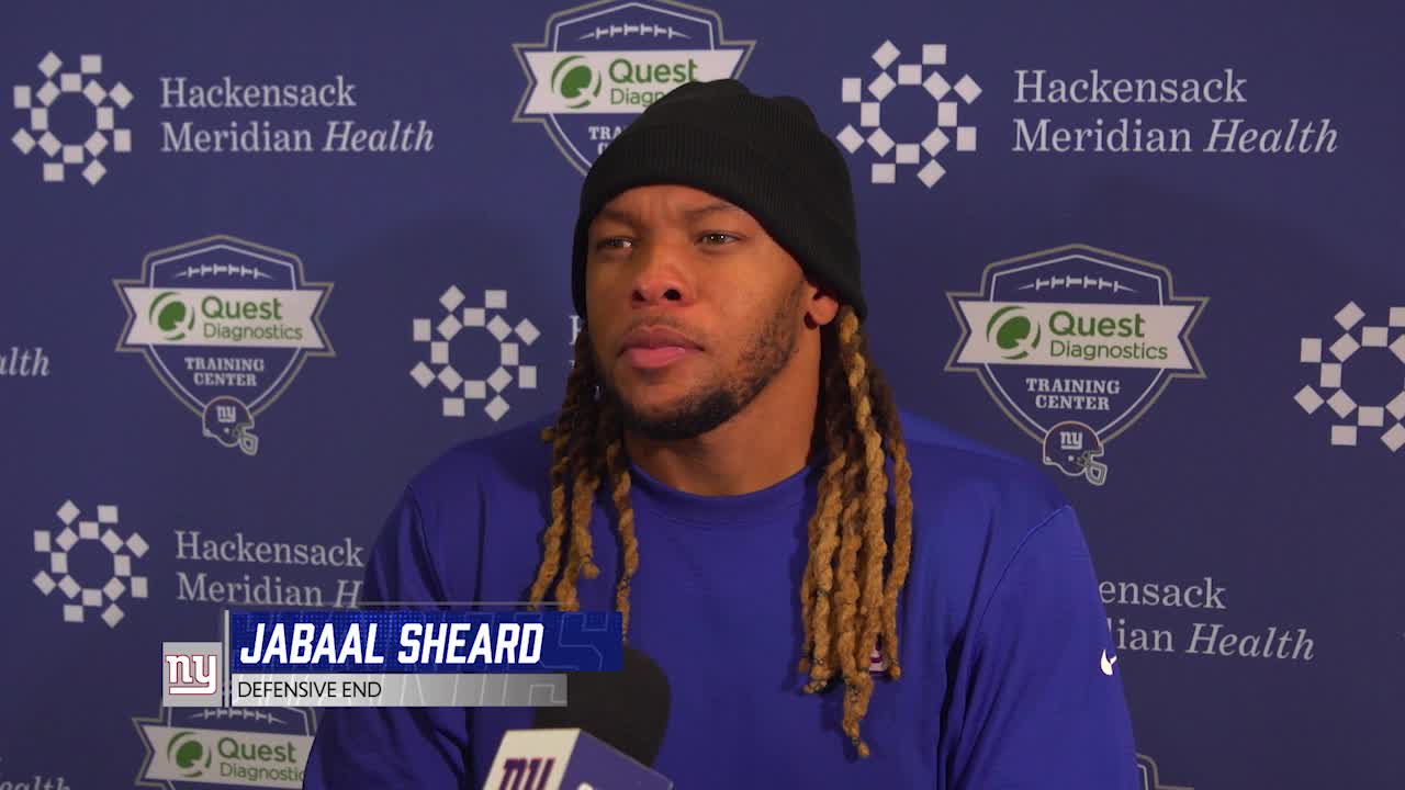 LB Jabaal Sheard on fitting into Giants defense