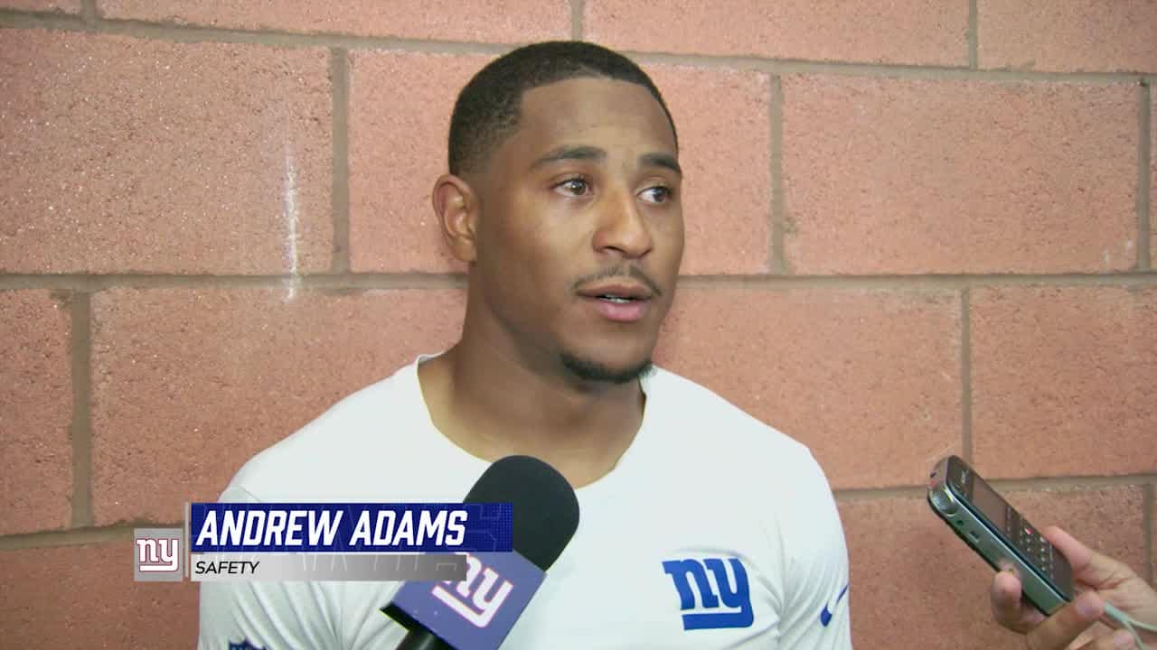 Andrew Adams on competition at safety position