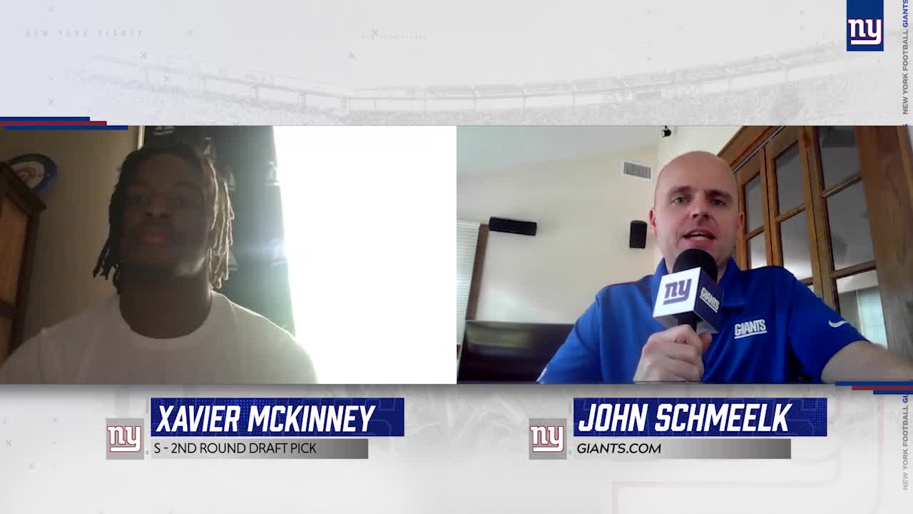 Giants Insider: Rookie Xavier McKinney on what excites him about Giants ...