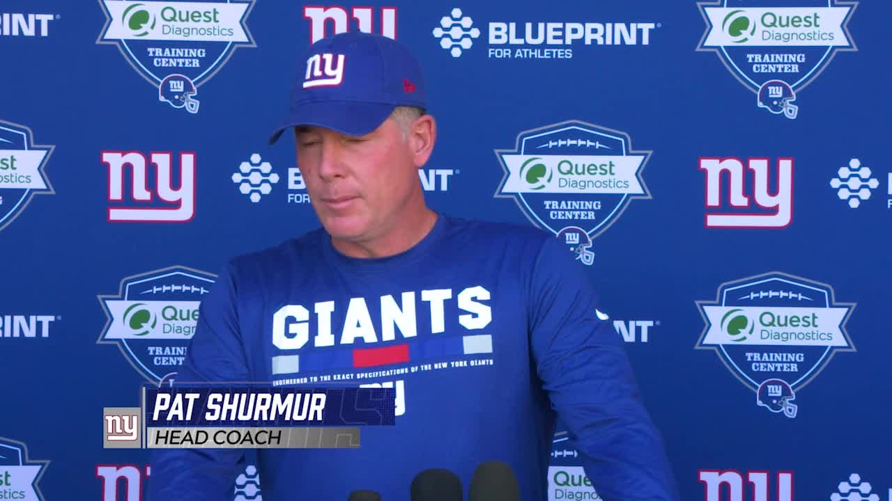 Coach Shurmur recaps Giants minicamp