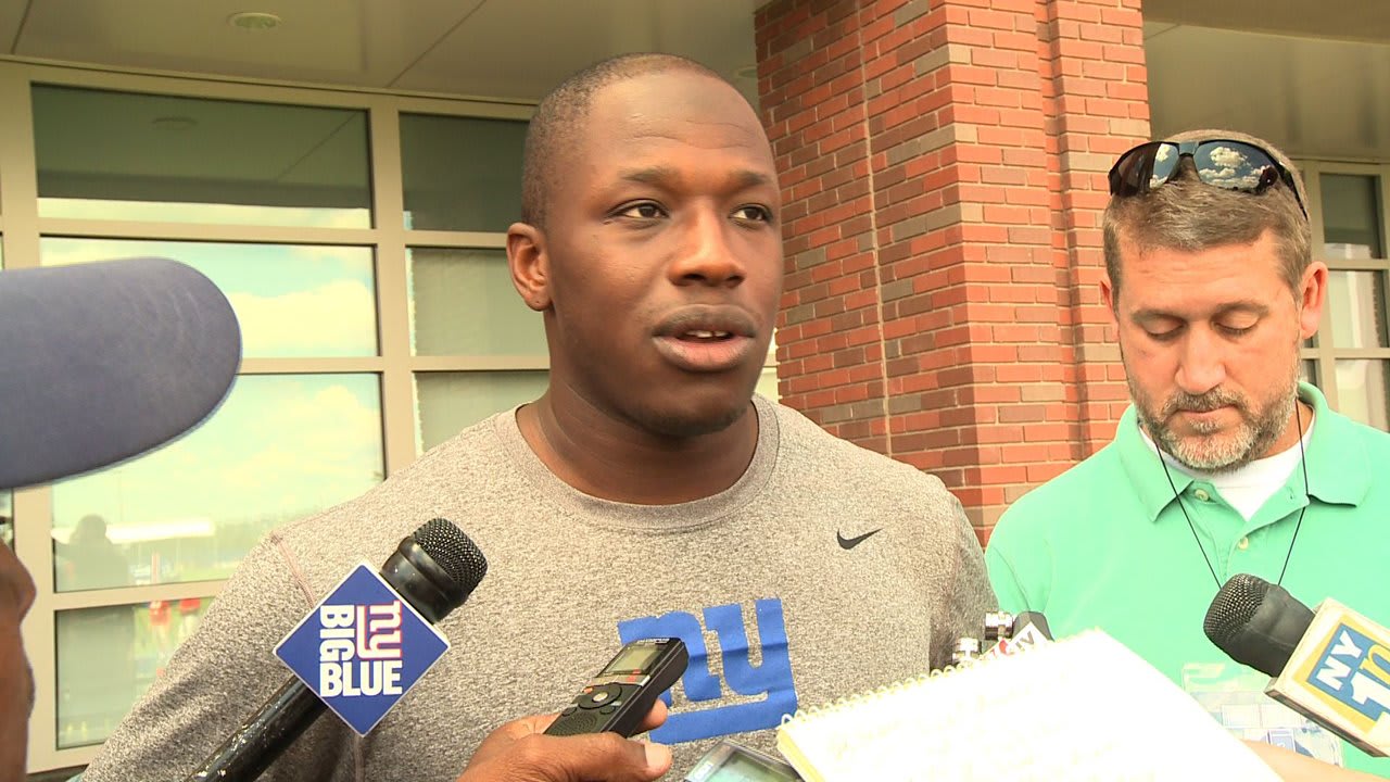 RB Andre Brown on moving past last year