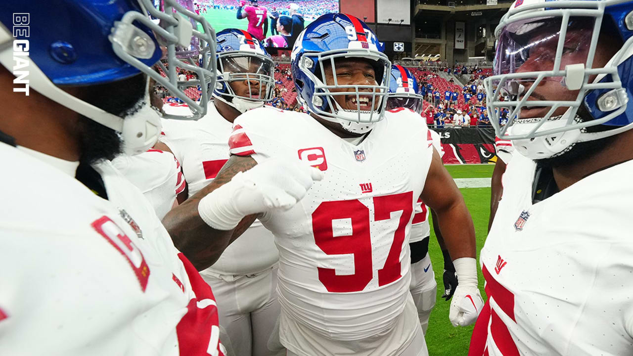 Giants release unofficial depth chart for Thursday Night Football vs. 49ers