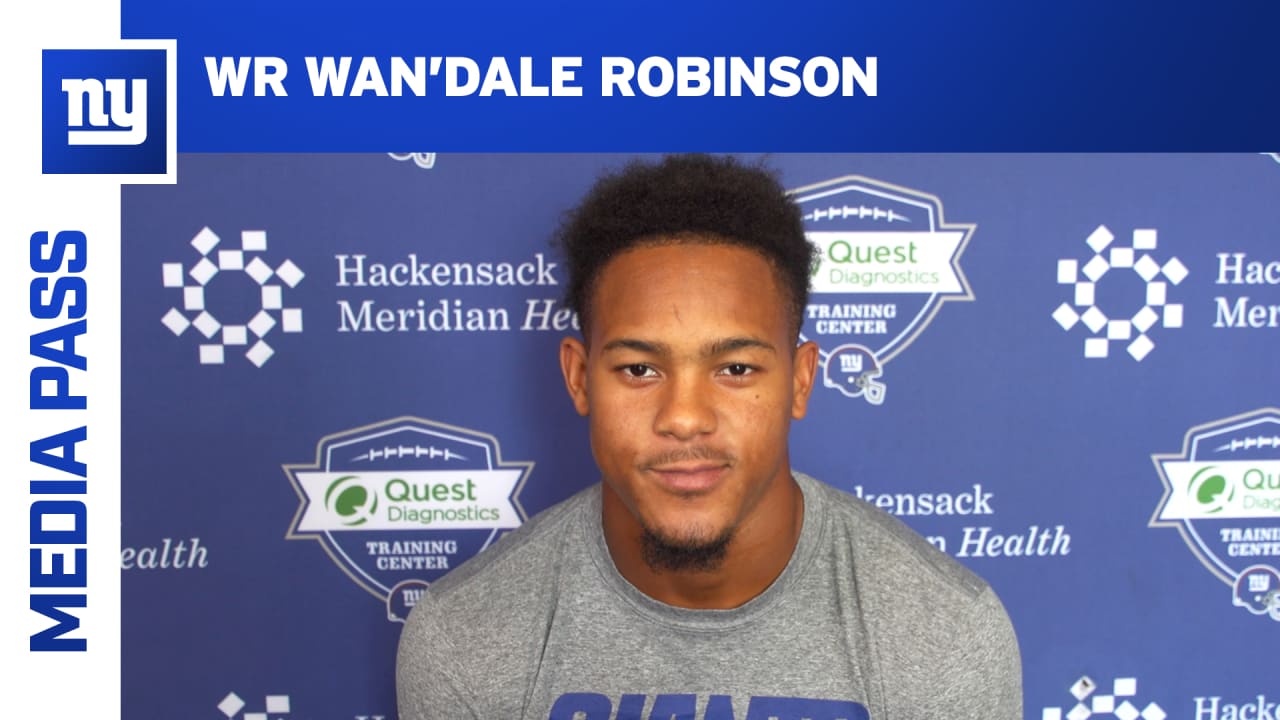 WR Wan'Dale Robinson on what he likes about OC Mike Kafka