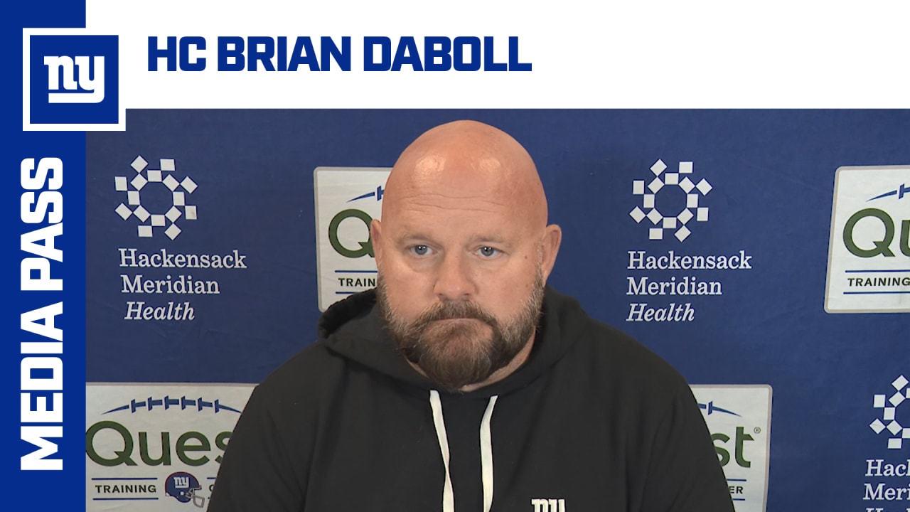 Coach Brian Daboll recaps win over Commanders
