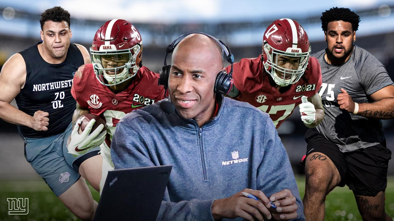 NFL Network's Bucky Brooks on Giants’ potential draft plans at WR, OL