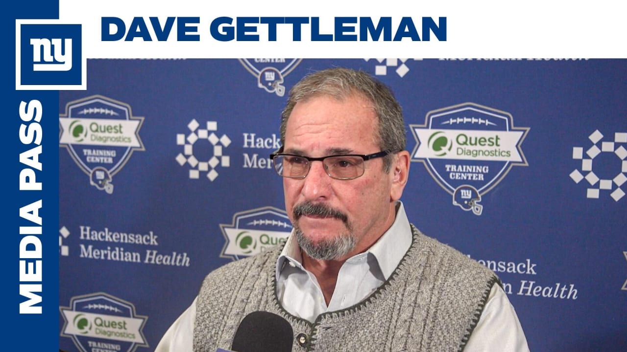 GM Dave Gettleman talks state of Giants' roster ahead of draft, free agency