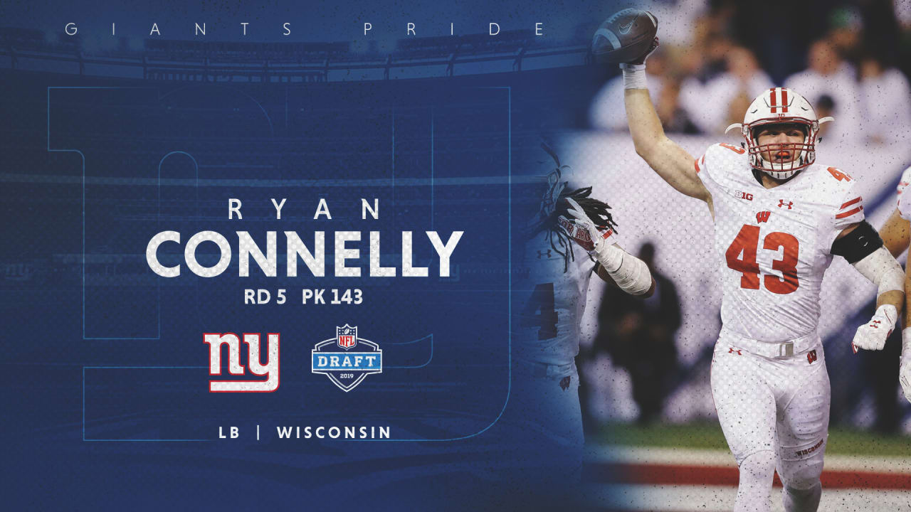 Giants draft Wisconsin LB Ryan Connelly at No. 143