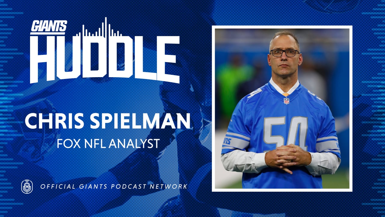 Giants Huddle | Chris Spielman