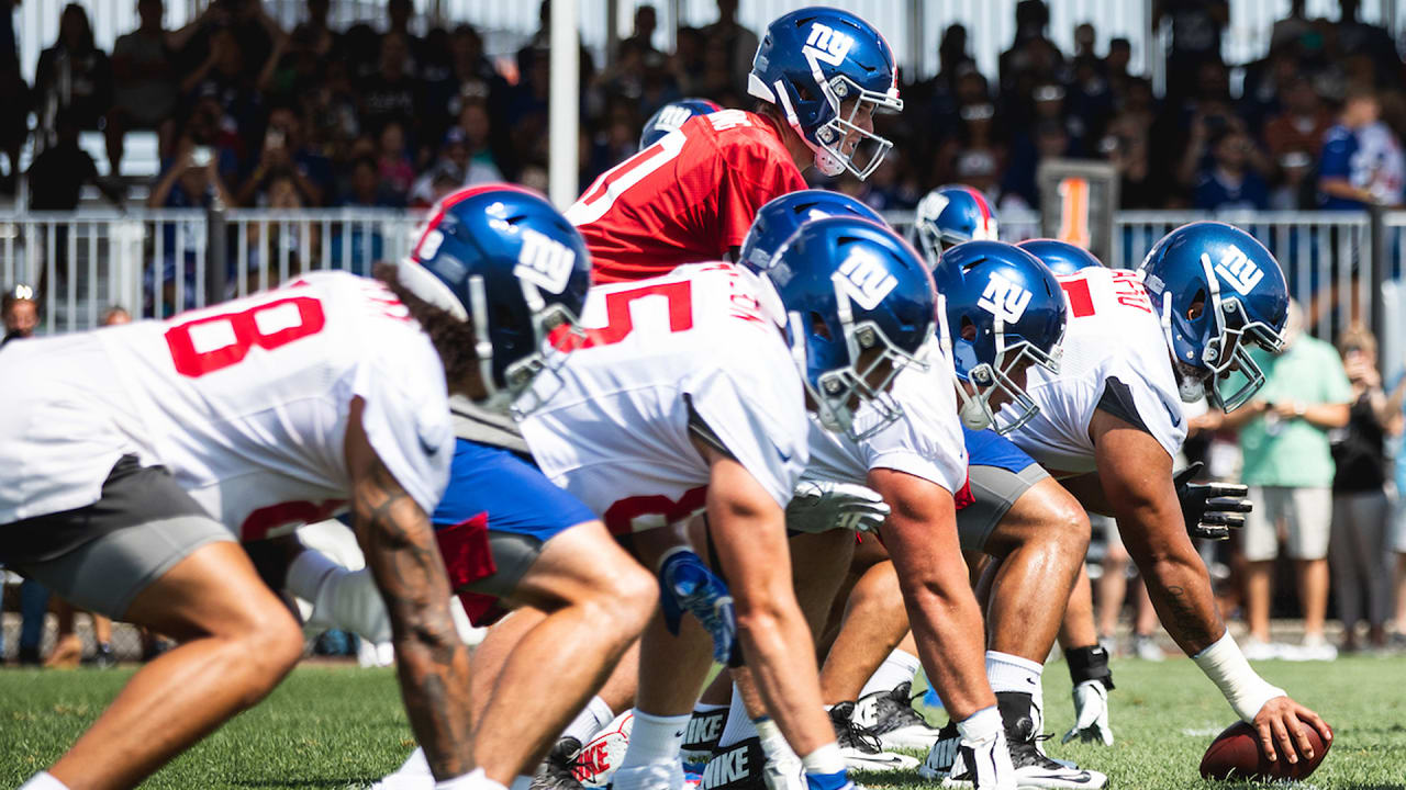 Rebuilt O-Line showing promise at Training Camp