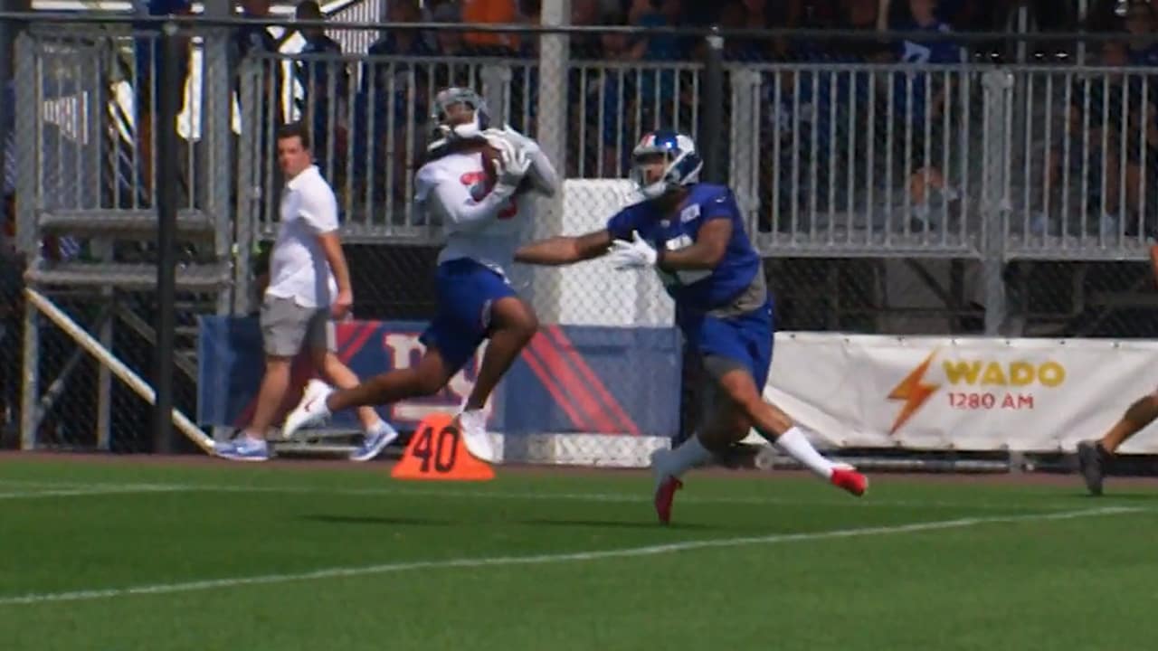 Janoris Jenkins with the INT at practice