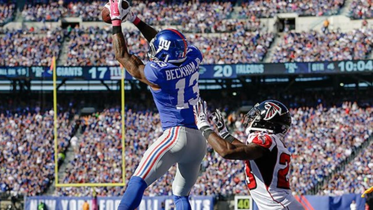 WR Odell Beckham scores first NFL touchdown