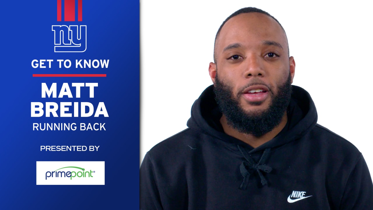Get to know new Giants RB Matt Breida