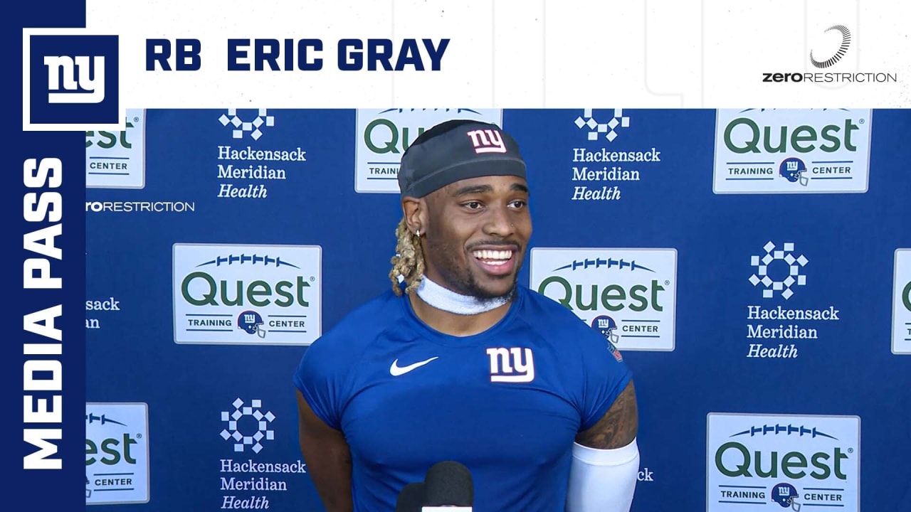 RB Eric Gray happy to be 'in a special place like this'