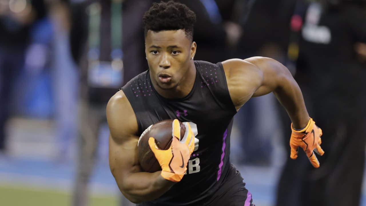 Flashback: Saquon lights up 2018 NFL Combine
