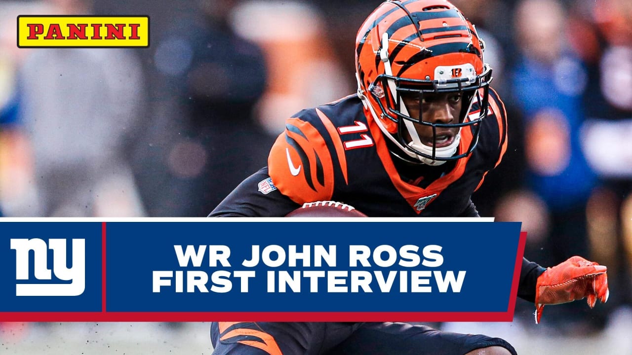 1-on-1: WR John Ross can't wait to get started with Giants