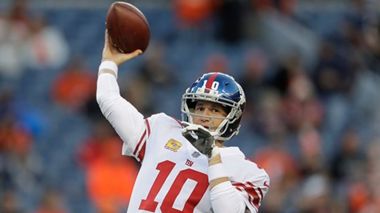 Giants get set to play Broncos