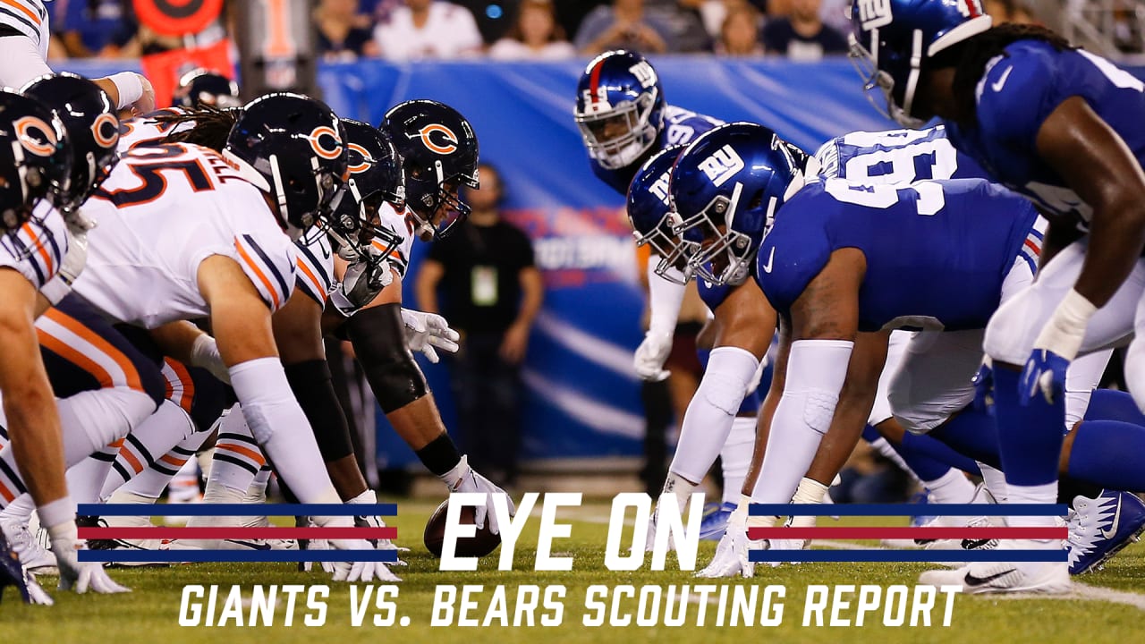 Bears vs. Giants scouting report. Key players and statistics from the Week 12 matchup with the ...
