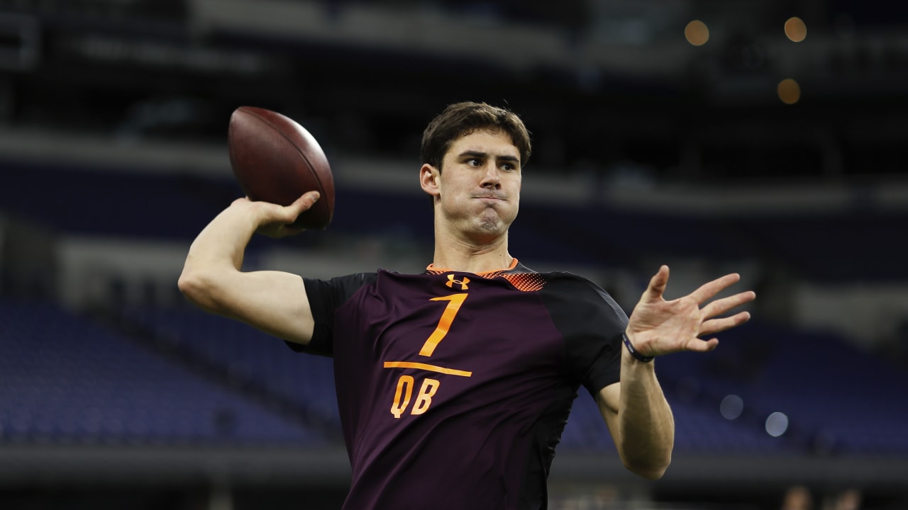 Duke QB Daniel Jones' 2019 NFL Scouting Combine workout