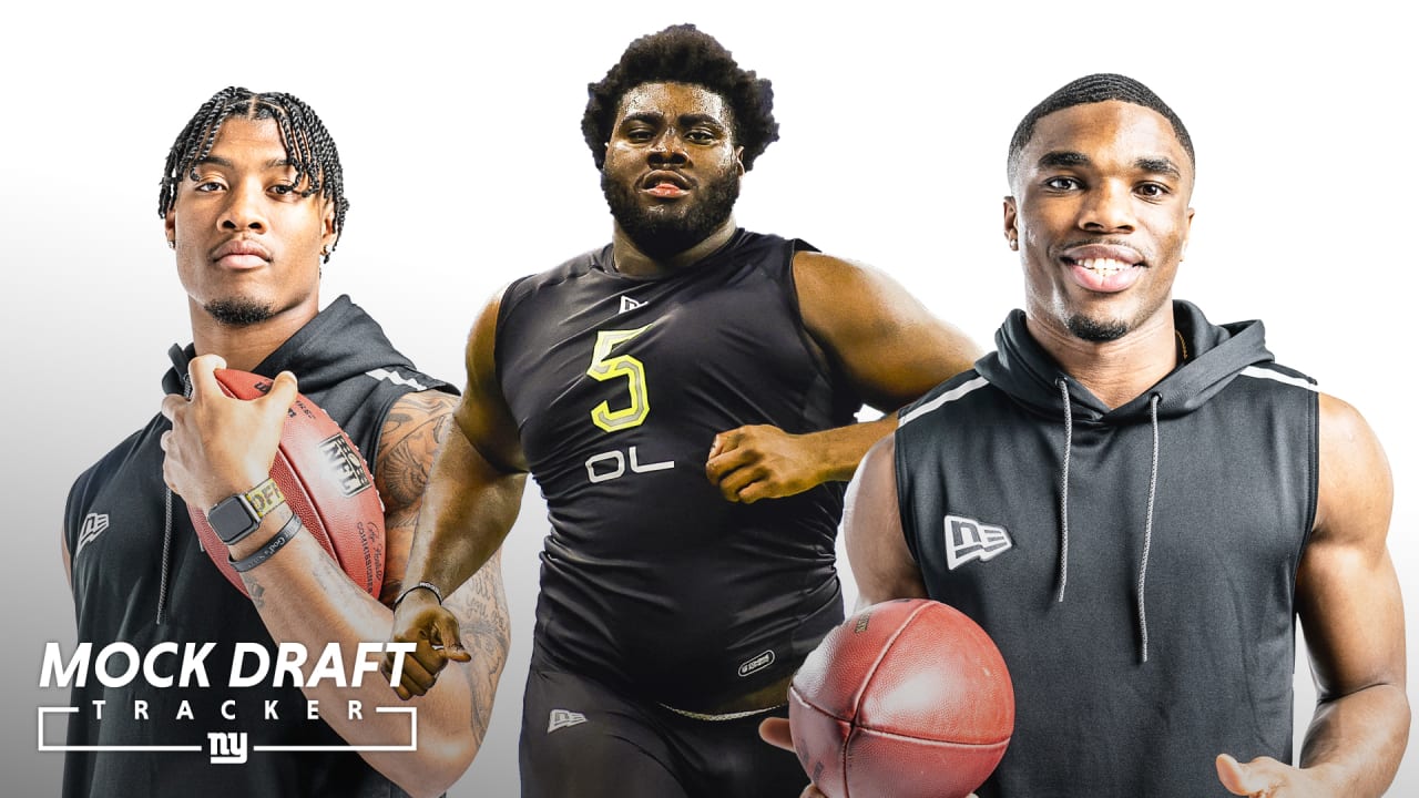 Mock Draft Tracker: Giants 2020 NFL Draft pick predictions