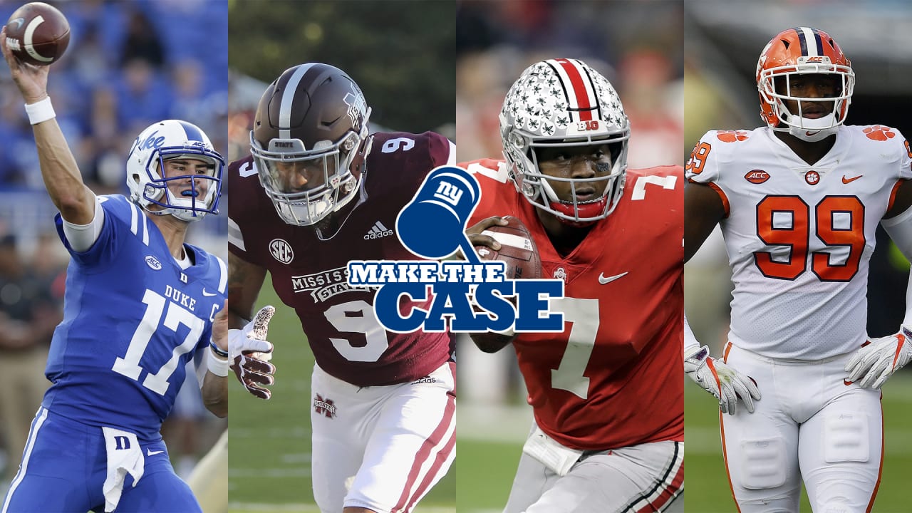 Make the Case: QB and edge rusher in 1st round?