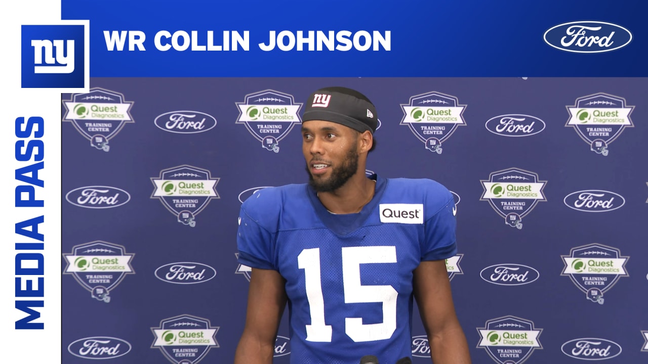 WR Collin Johnson on taking advantage of preseason opportunities