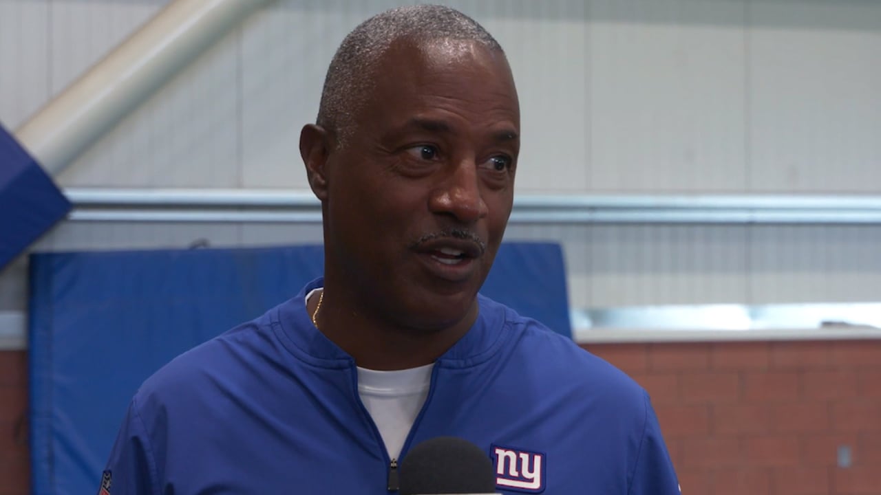 RB Coach Johnson on development of Barkley, younger backs