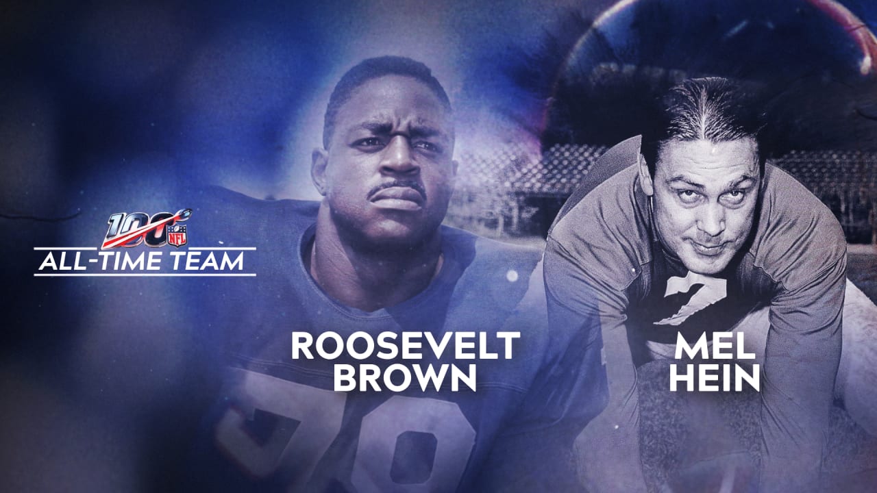 Roosevelt Brown, Mel Hein named to NFL 100 All-Time Team