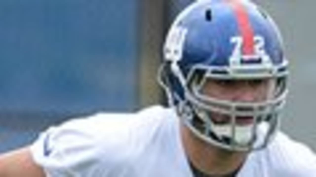 Justin Pugh happy to be back at practice