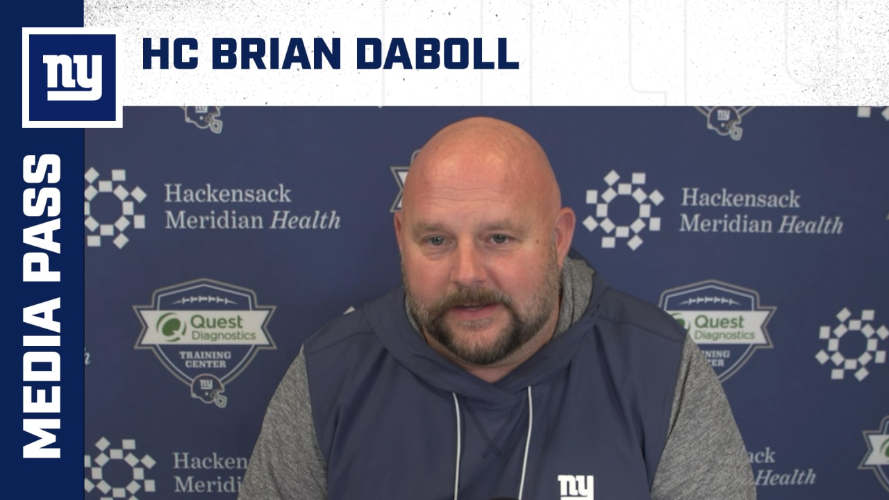 Coach Brian Daboll: 'It takes a lot of work to get to this point'
