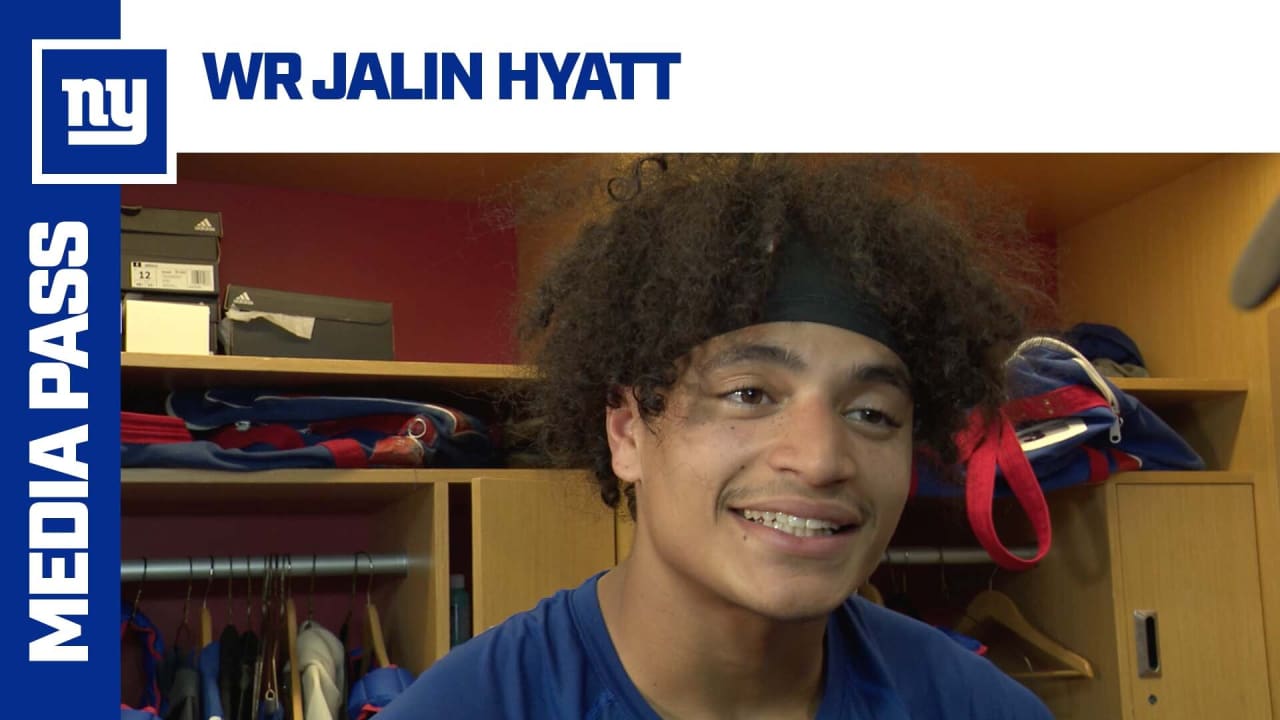 WR Jalin Hyatt on switching jersey to No. 13