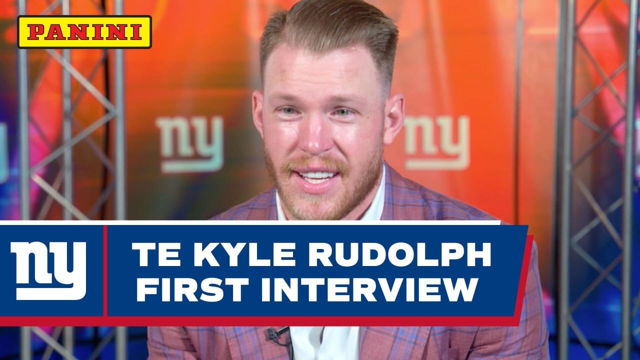 Kyle Rudolph 1-on-1: Why he chose Giants