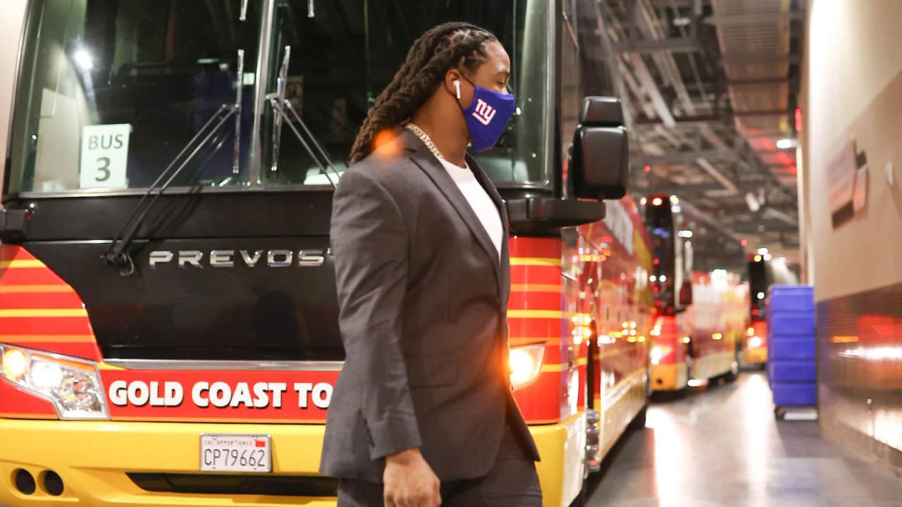 Welcome to LA: Giants arrive for Rams matchup