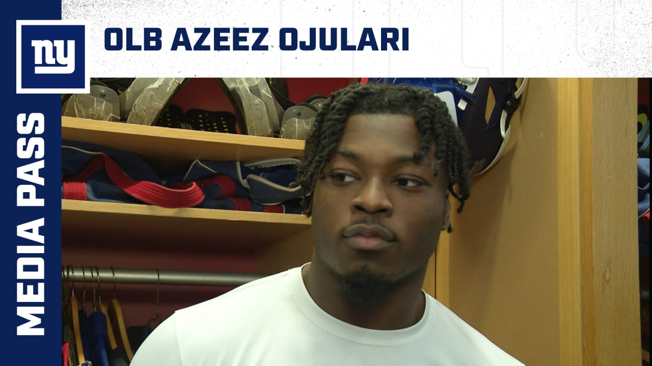 OLB Azeez Ojulari updates ankle injury