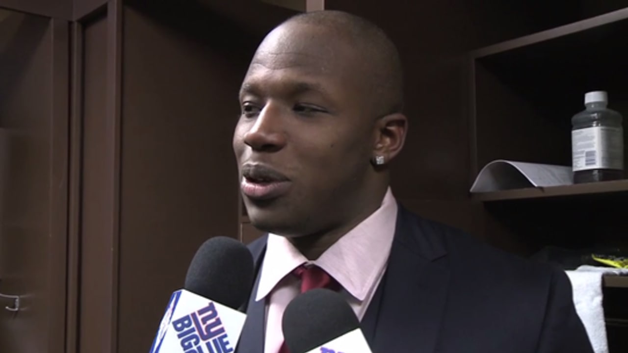 RB Andre Brown on two touchdown game