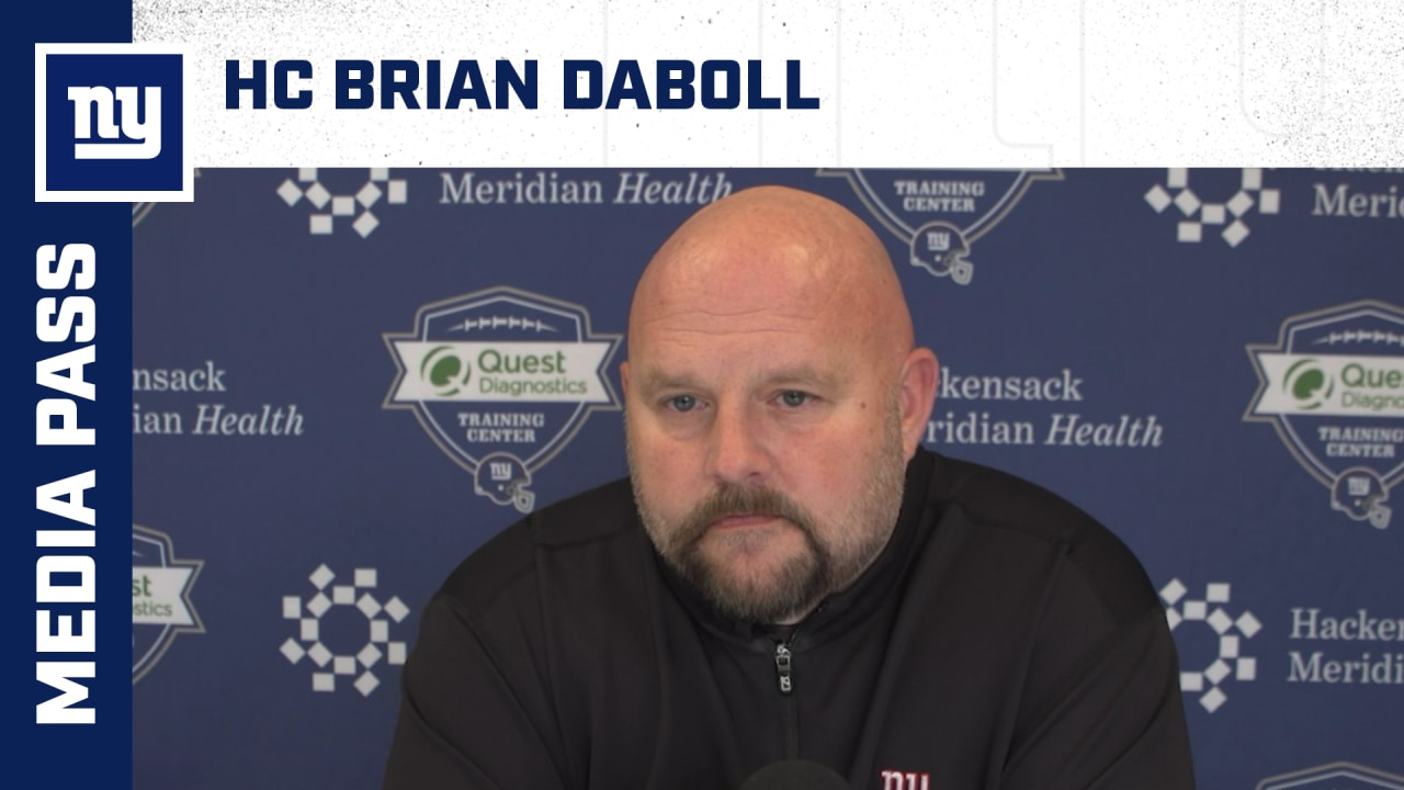 Coach Brian Daboll on shifting focus to the Colts