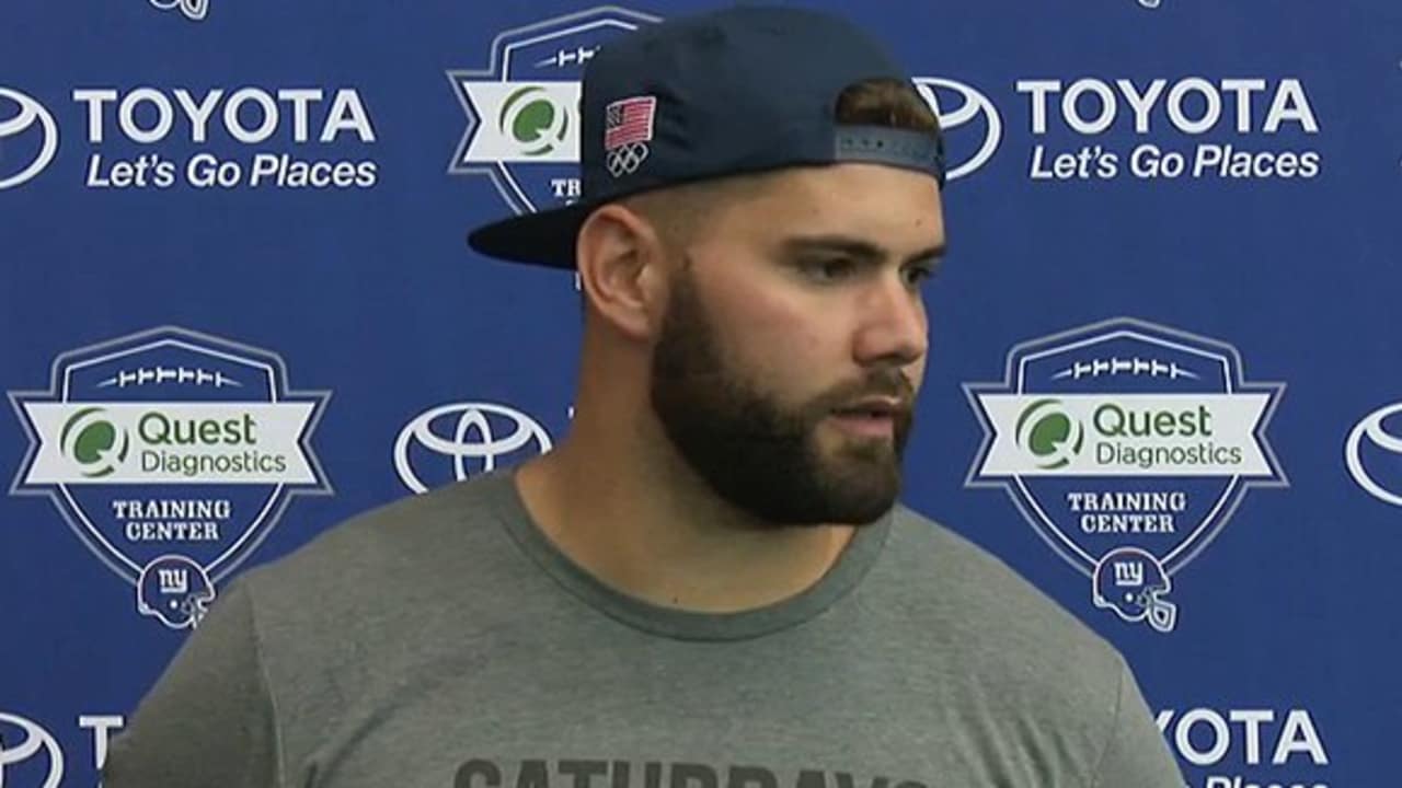 OL Justin Pugh on returning to practice