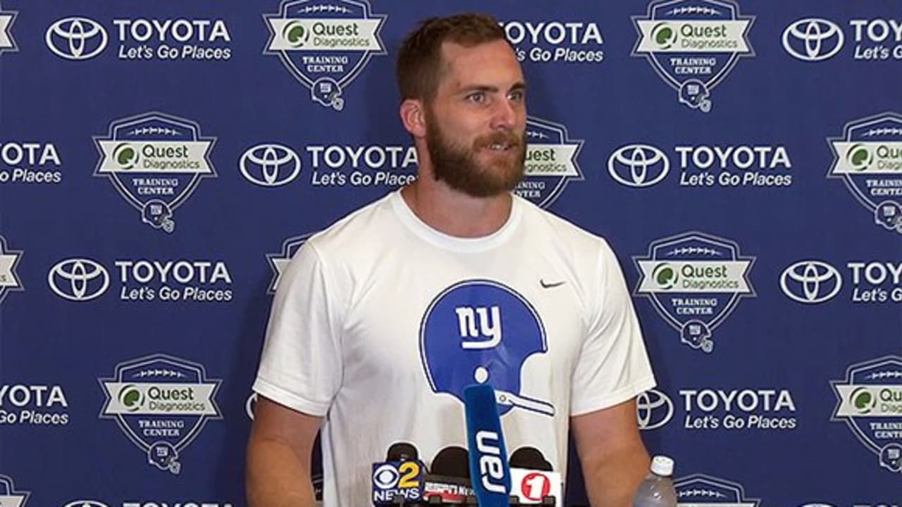 TE Rhett Ellison on facing the Giants D-Line