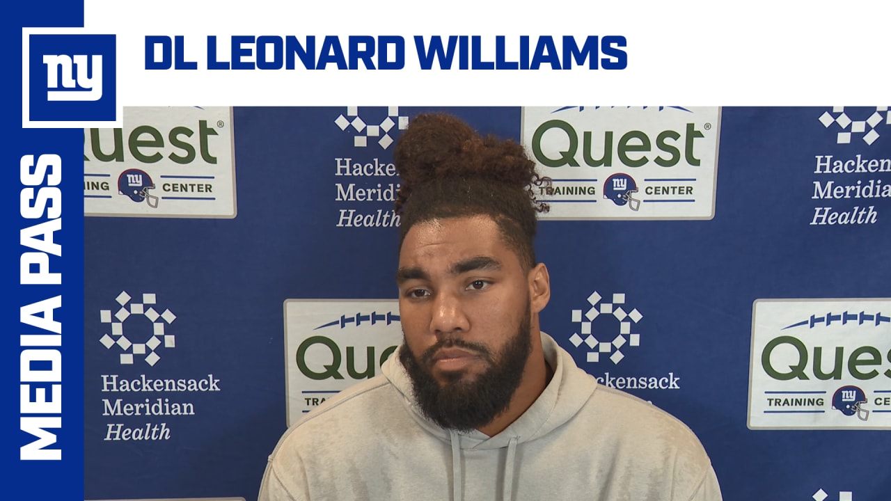 DL Leonard Williams on key field goal block