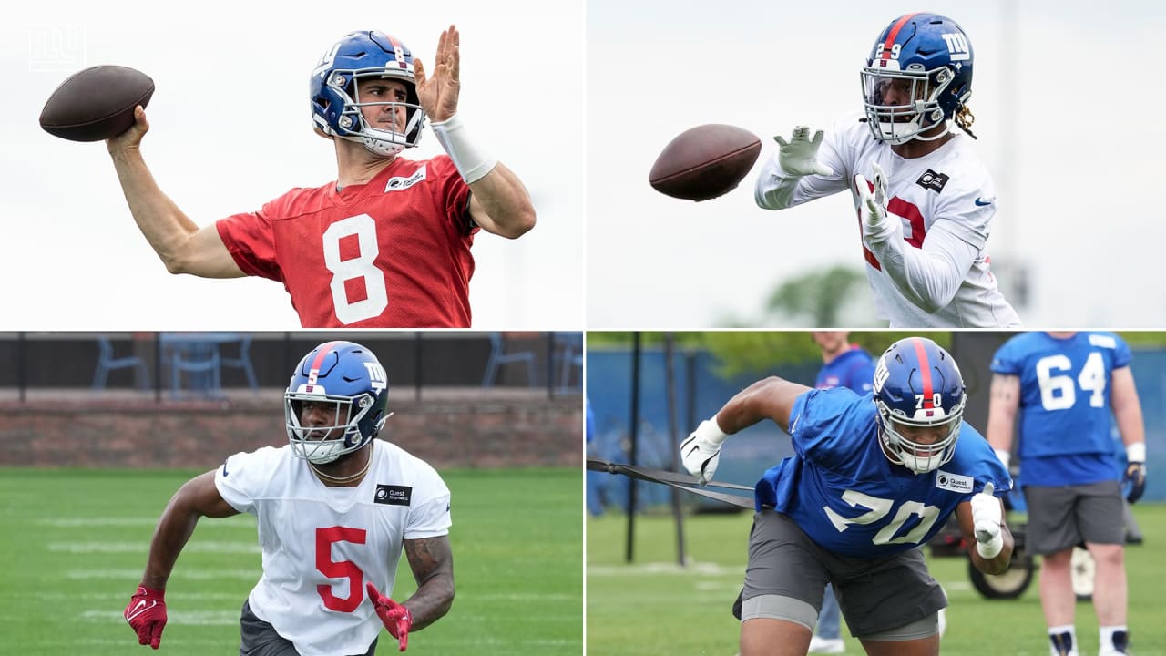 New York Giants 2022 roster in photos