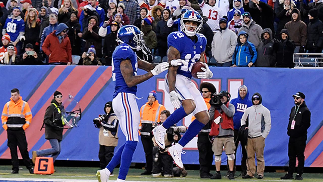 Roger Lewis highlight catch sets up Giants' OT win