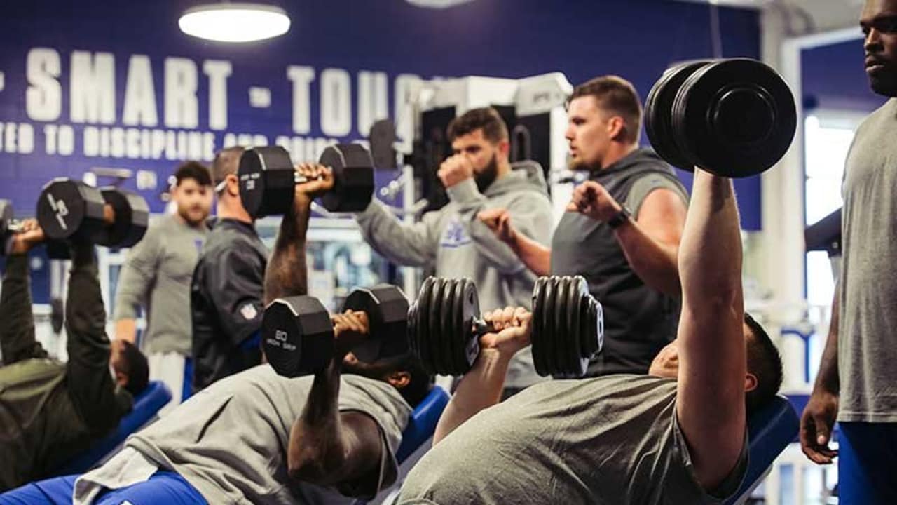Photos: Giants Offseason Workouts
