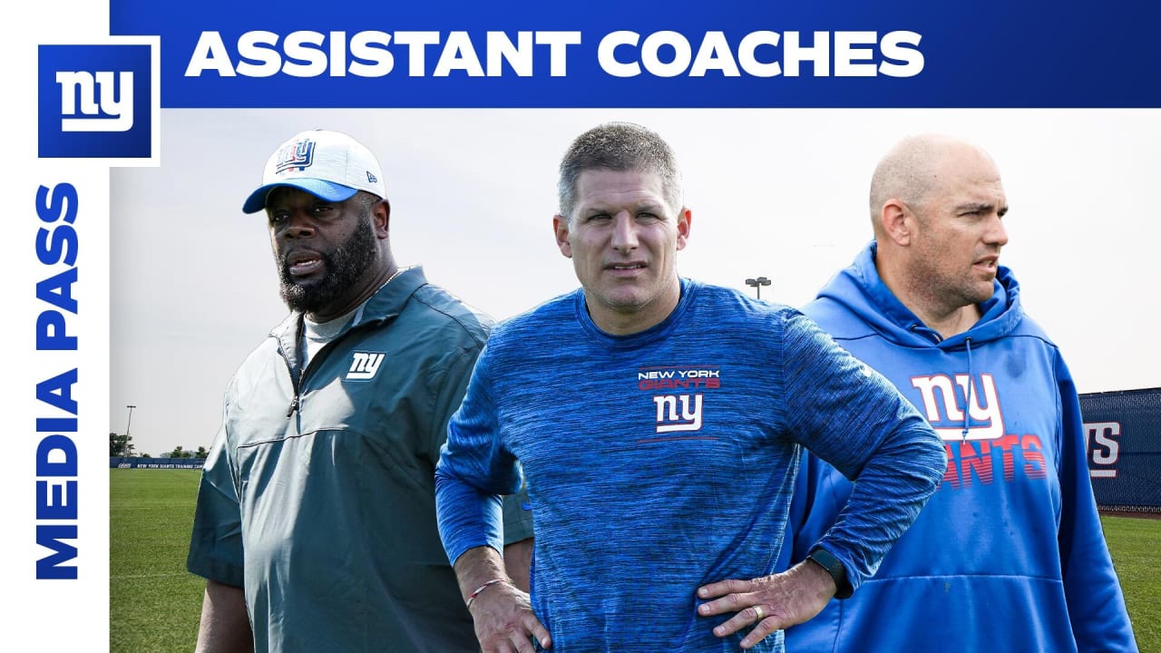 Assistant Coaches speak from Giants training camp