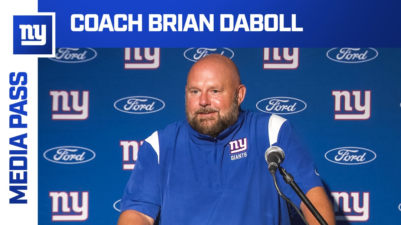 Brian Daboll on first game as head coach