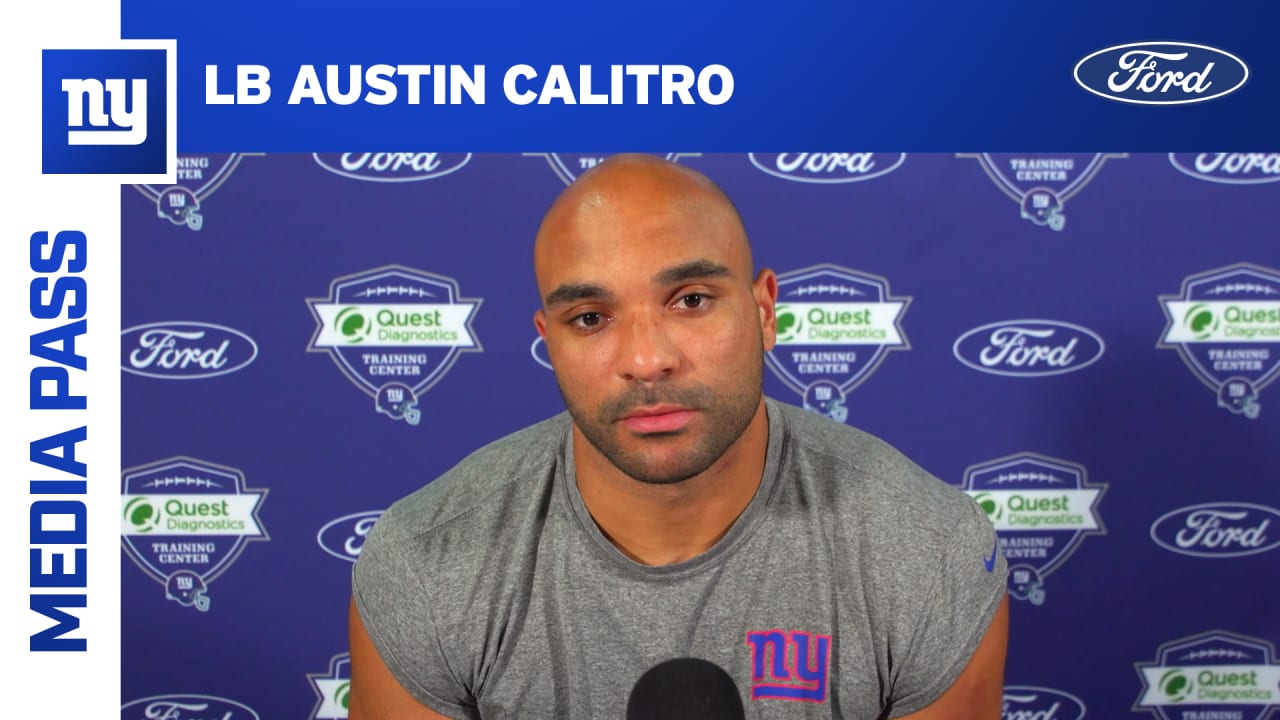 LB Austin Calitro on Wink Martindale: 'There's a method to the madness'