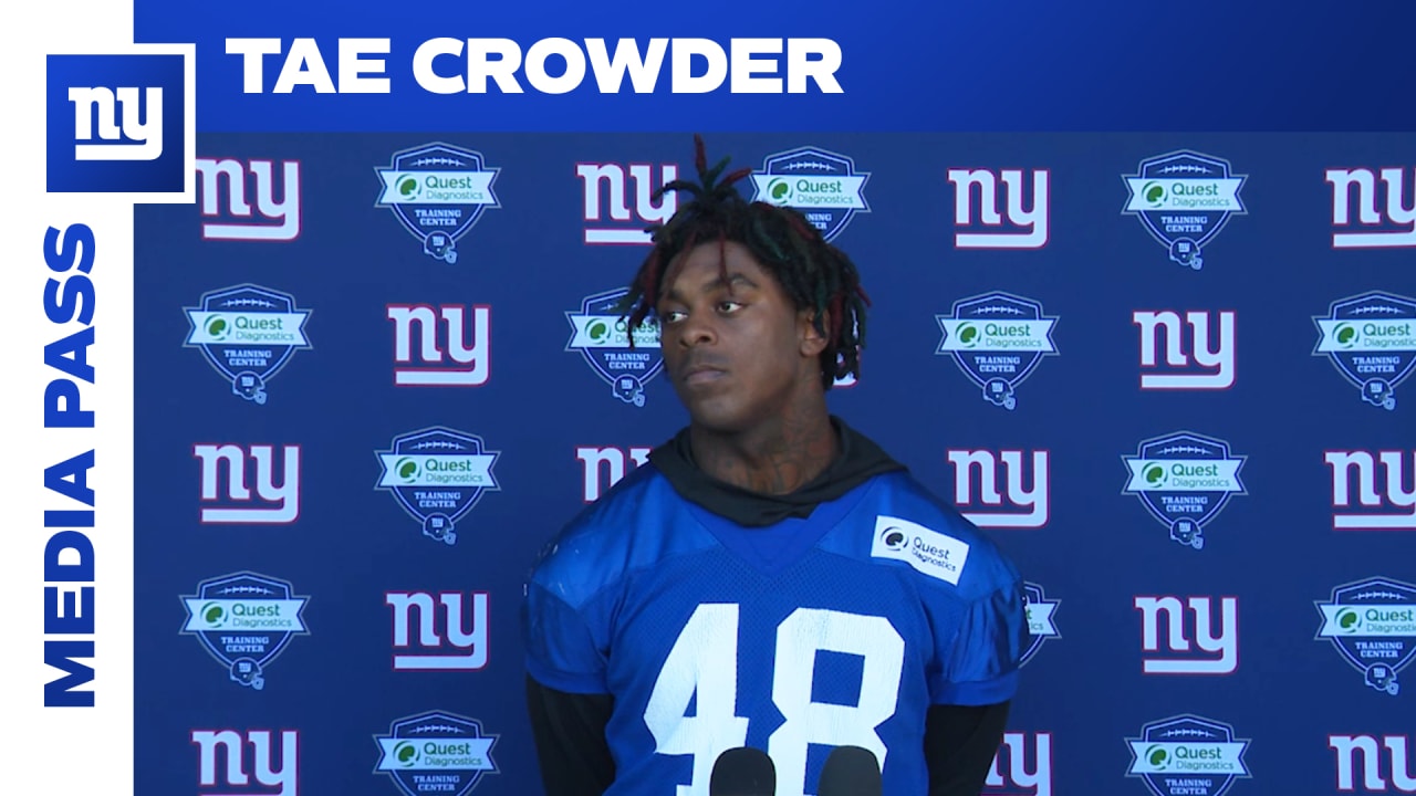 LB Tae Crowder on stepping up after Blake Martinez injury