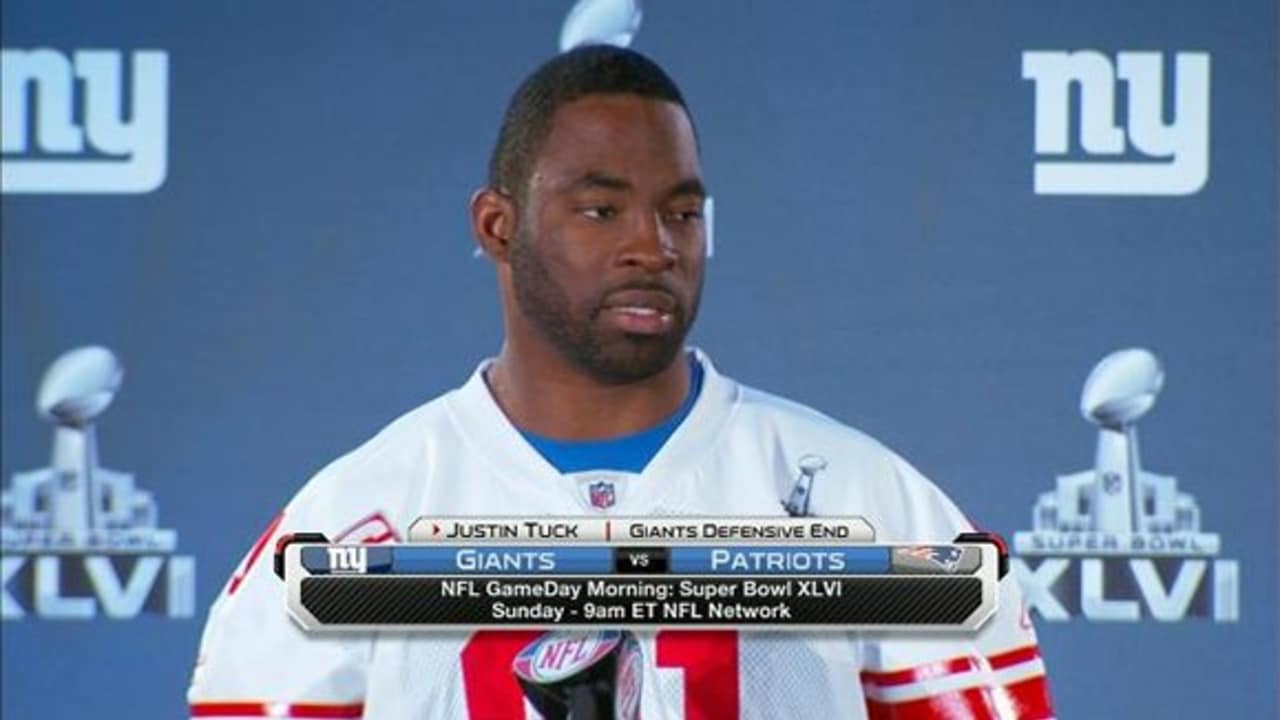 Tuck reflects on SB XLII