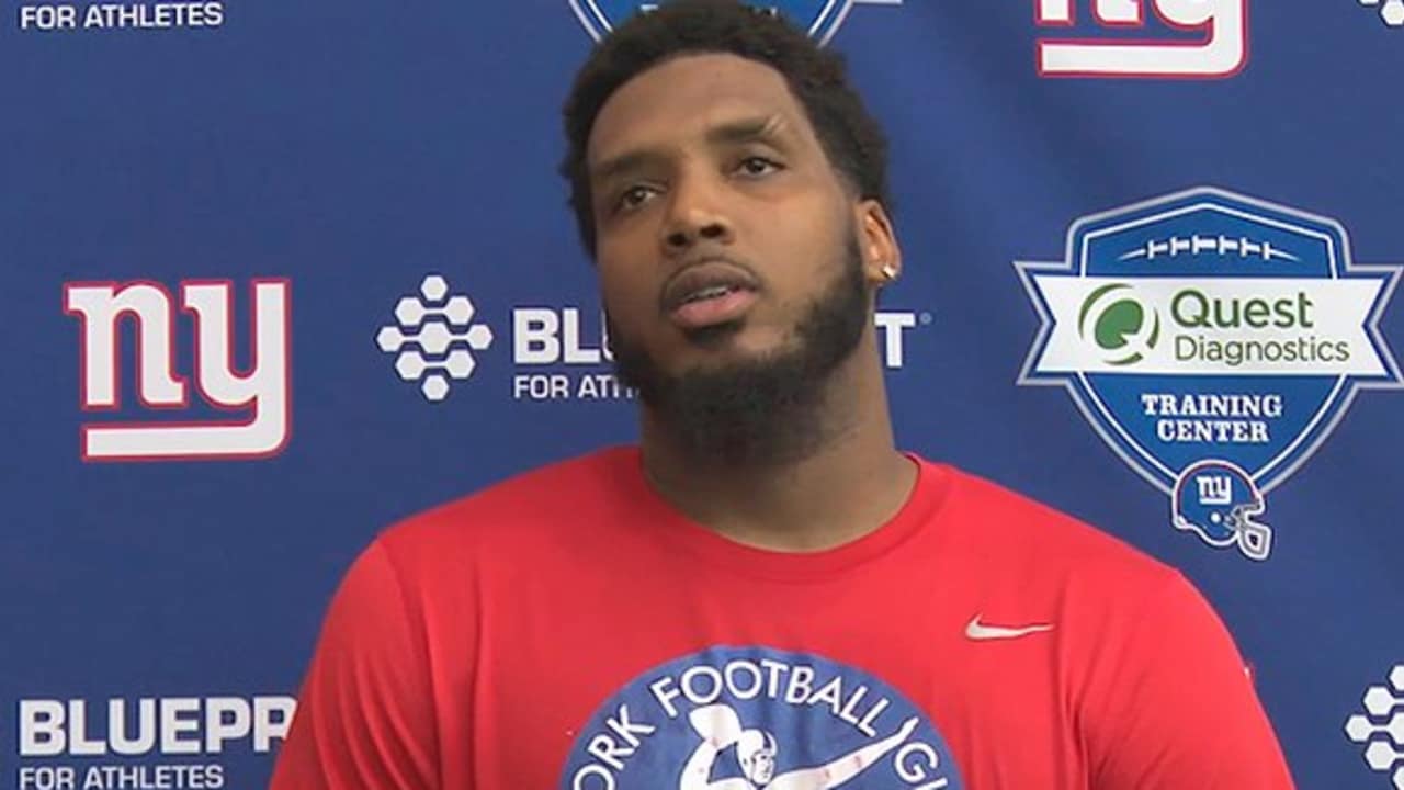 TE Larry Donnell talks injury recovery