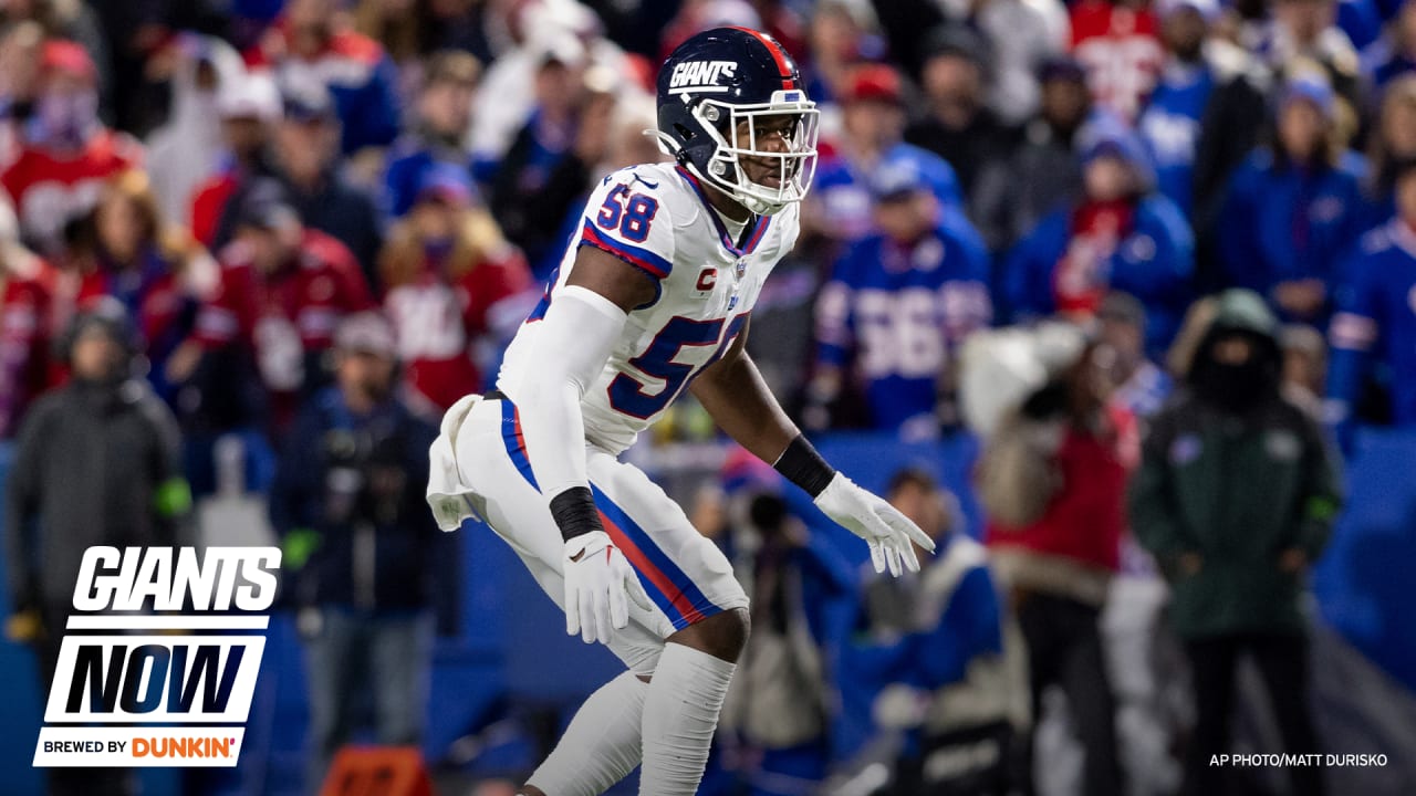 Giants Now: Bobby Okereke named to PFF Team of the Week